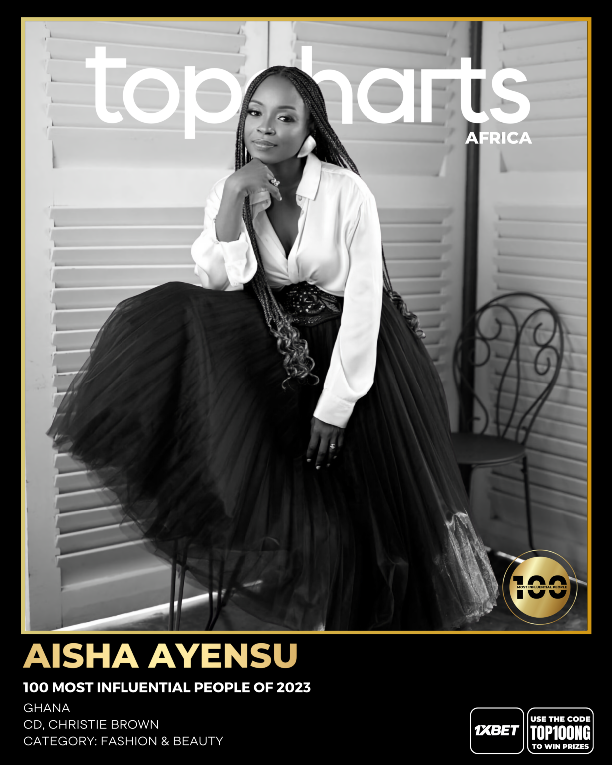 100 MOST INFLUENTIAL PEOPLE OF 2023 - Top Charts Africa